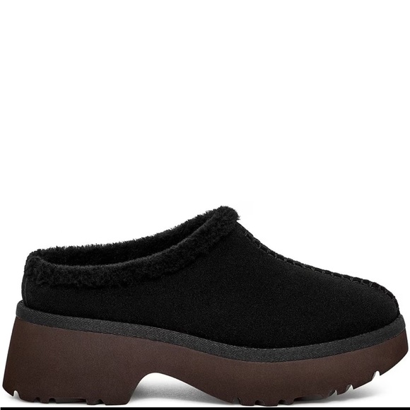 UGG | Shoes | New Uggnew Heights Cozy Suede Platform Clogs | Poshmark